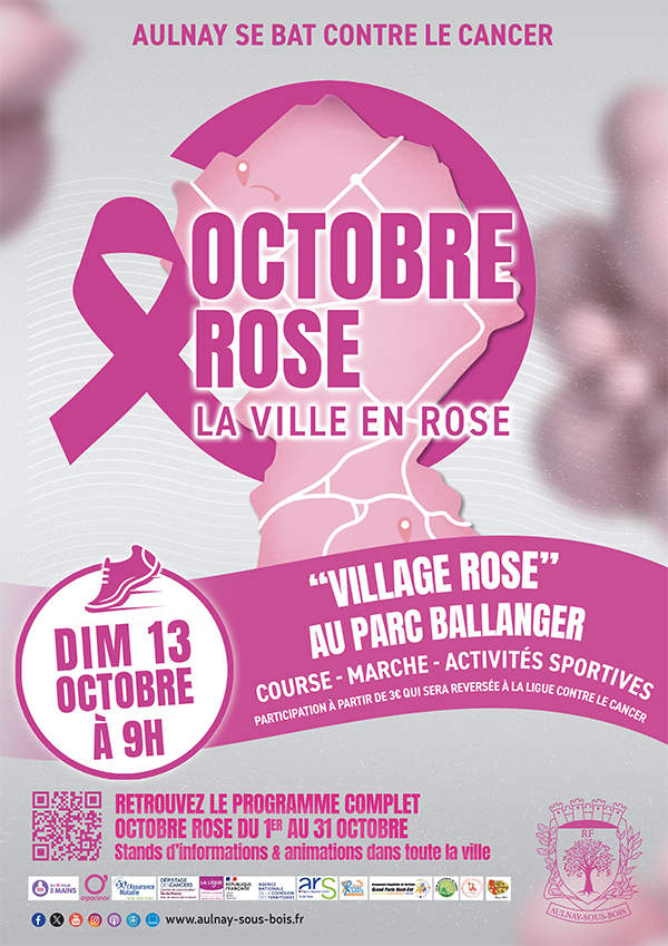 Octobre rose - Aulnay-sous-bois.fr